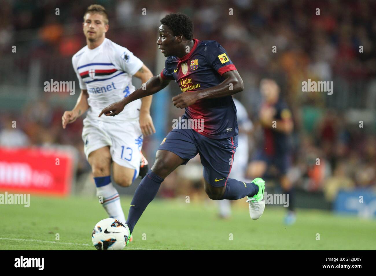 Jean marie dongou barcelona hi-res stock photography and images - Alamy