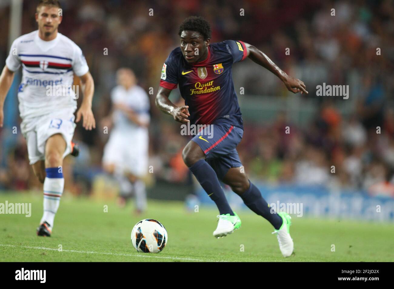 Jean marie dongou barcelona hi-res stock photography and images - Alamy