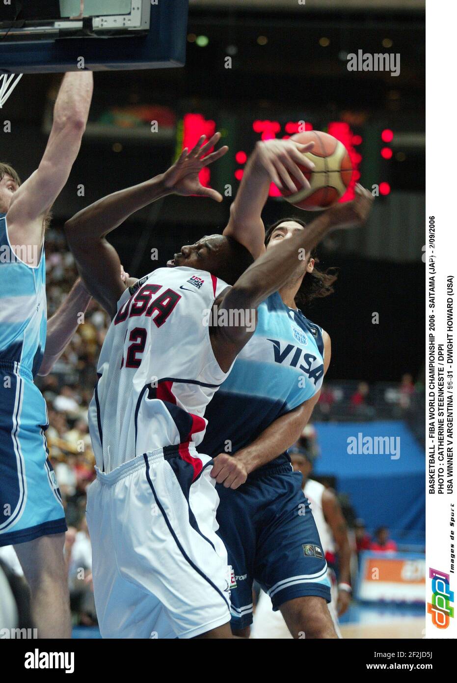 BASKETBALL - FIBA WORLD CHAMPIONSHIP 2006 - SAITAMA (JAP) - 2/09/2006 ...