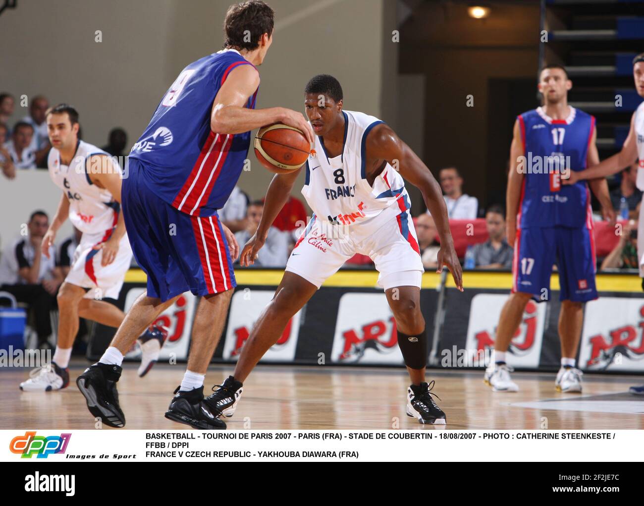 BASKETBALL - TOURNOI DE PARIS 2007 - PARIS (FRA) - STADE DE COUBERTIN ...