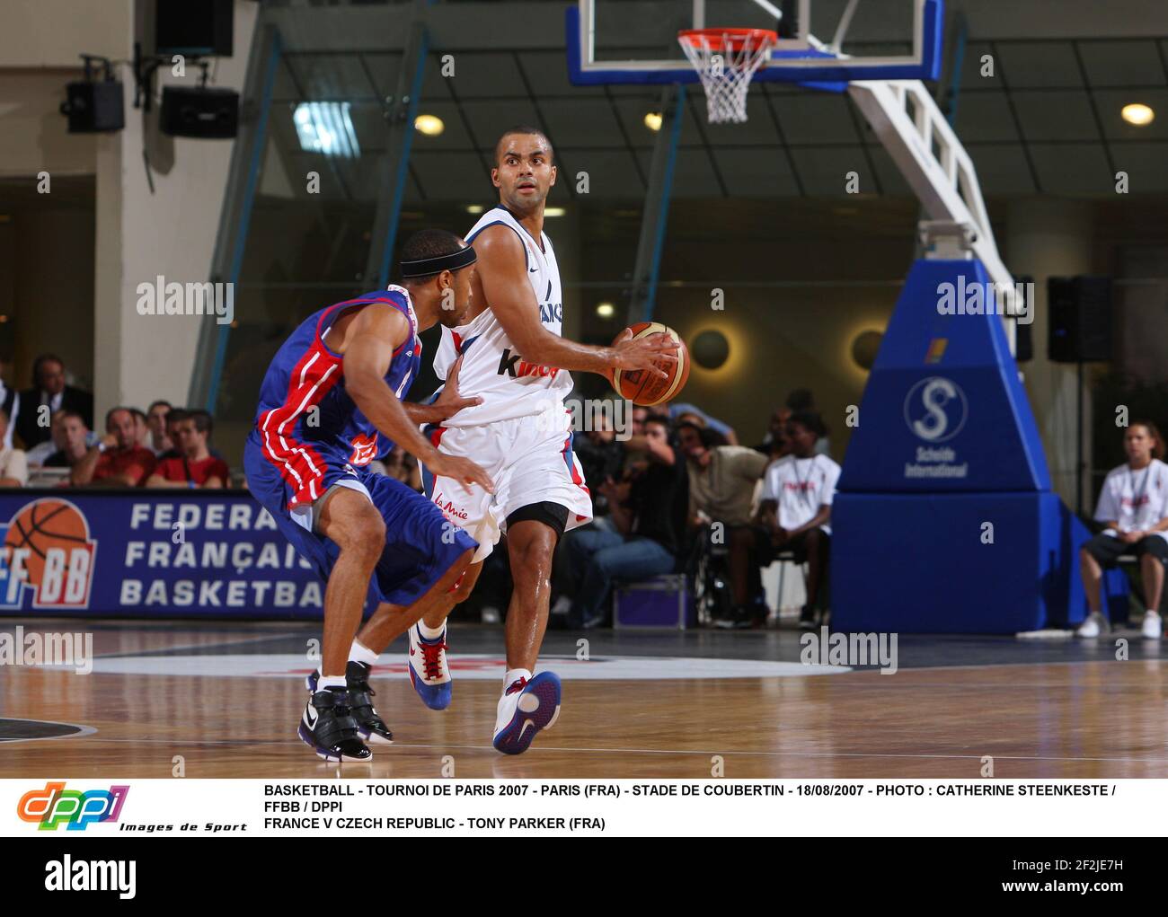 BASKETBALL - TOURNOI DE PARIS 2007 - PARIS (FRA) - STADE DE COUBERTIN ...