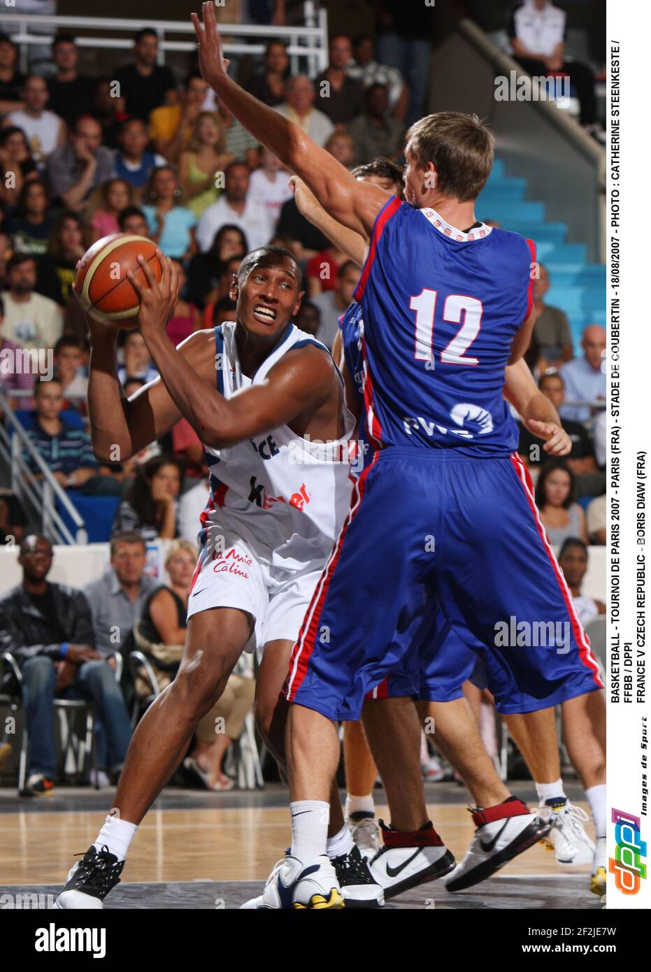 BASKETBALL - TOURNOI DE PARIS 2007 - PARIS (FRA) - STADE DE COUBERTIN ...