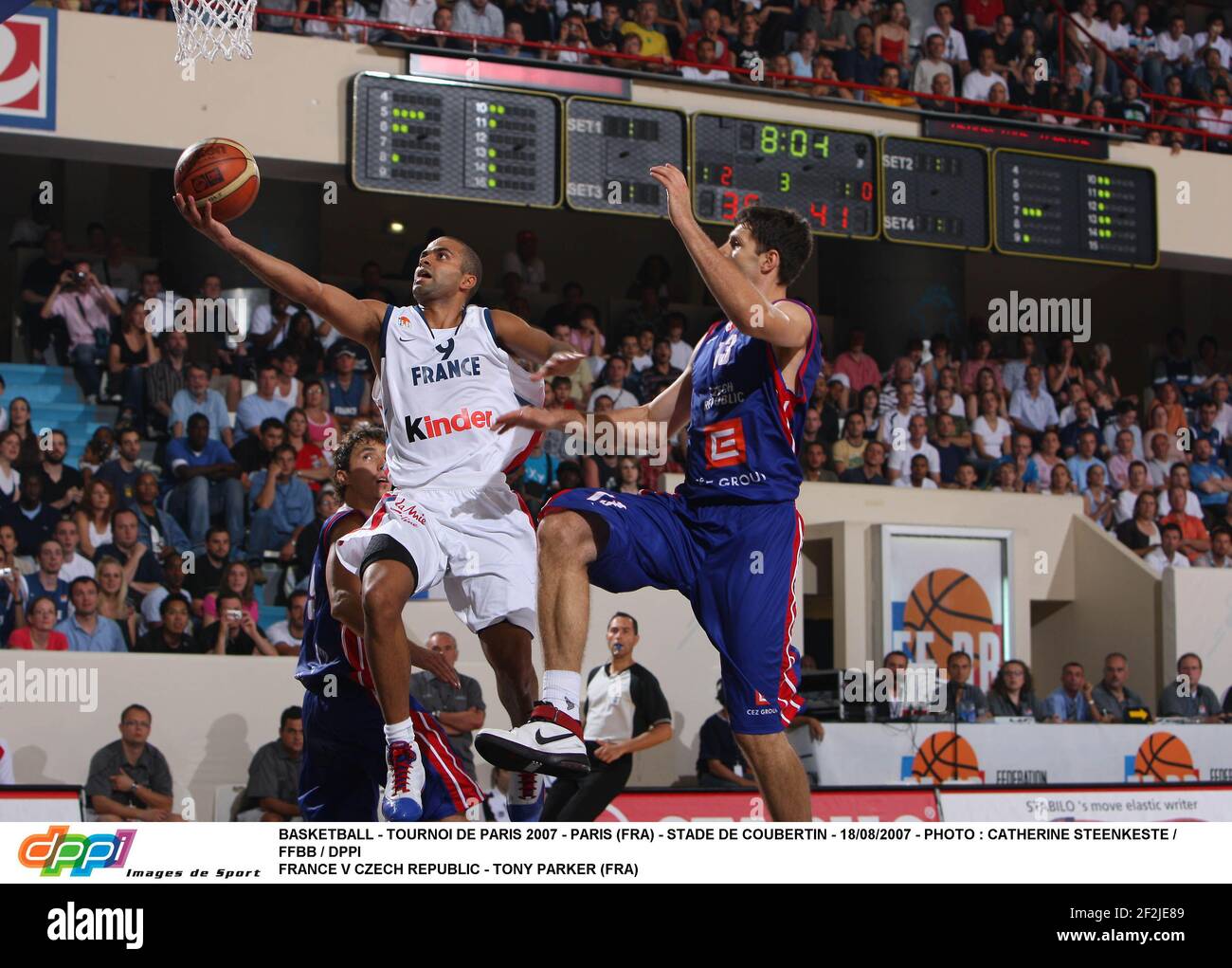 BASKETBALL - TOURNOI DE PARIS 2007 - PARIS (FRA) - STADE DE COUBERTIN ...