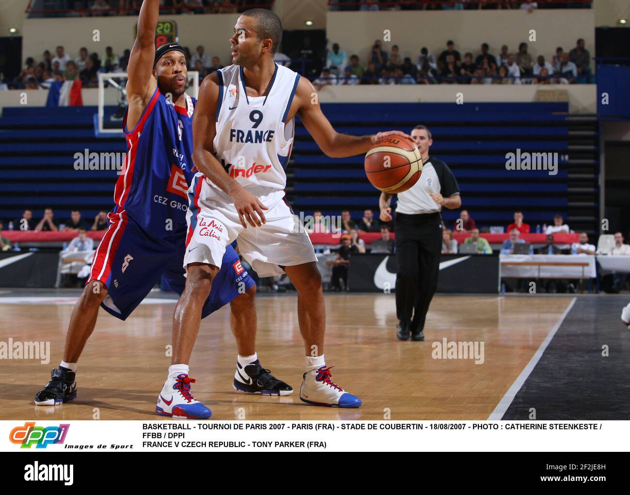 BASKETBALL - TOURNOI DE PARIS 2007 - PARIS (FRA) - STADE DE COUBERTIN ...