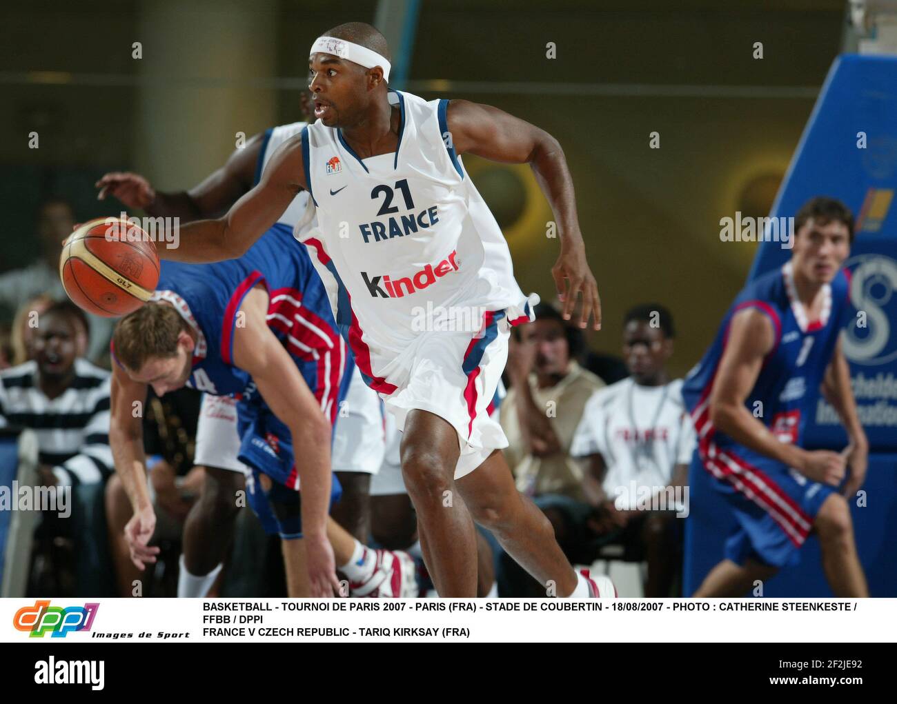 BASKETBALL - TOURNOI DE PARIS 2007 - PARIS (FRA) - STADE DE COUBERTIN ...