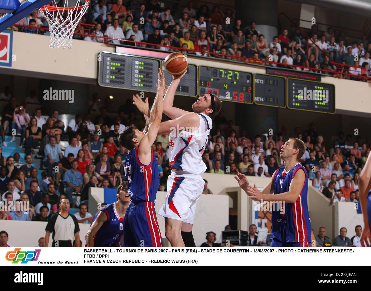 BASKETBALL - TOURNOI DE PARIS 2007 - PARIS (FRA) - STADE DE COUBERTIN ...