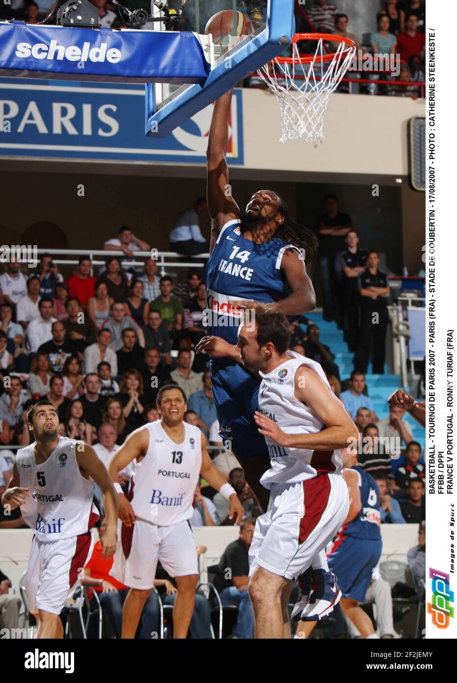 BASKETBALL - TOURNOI DE PARIS 2007 - PARIS (FRA) - STADE DE COUBERTIN ...