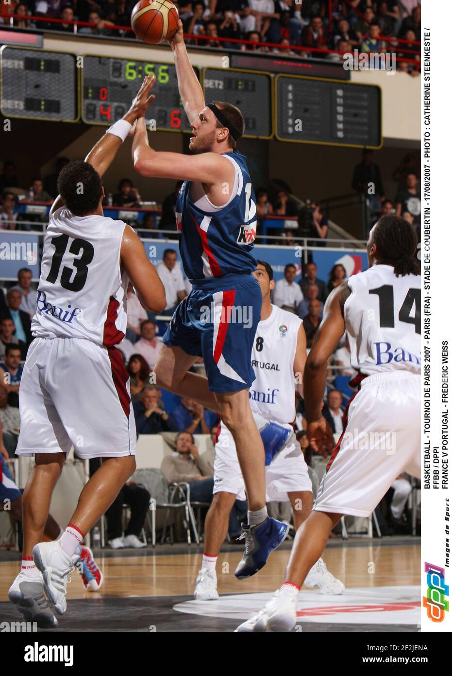 BASKETBALL - TOURNOI DE PARIS 2007 - PARIS (FRA) - STADE DE COUBERTIN ...