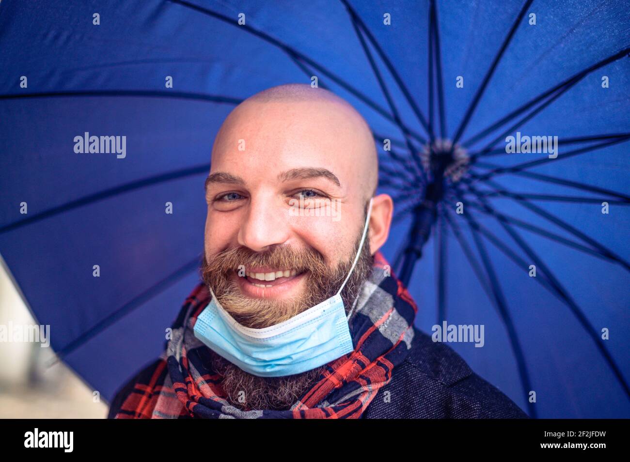 Smile under mask hi-res stock photography and images - Alamy