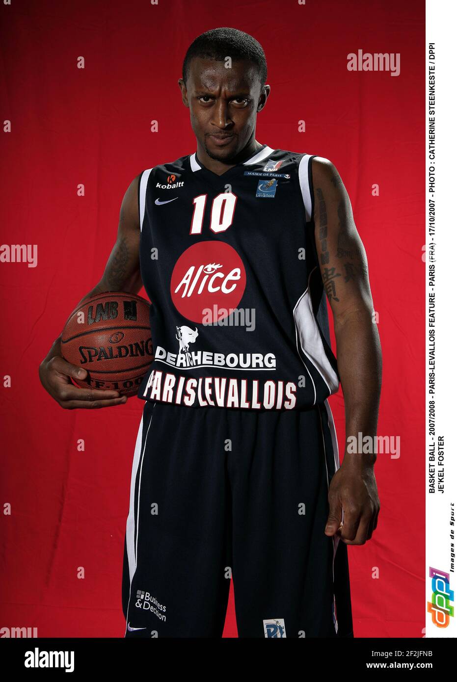 BASKET BALL - 2007/2008 - PARIS-LEVALLOIS FEATURE - PARIS (FRA) - 17/10 ...