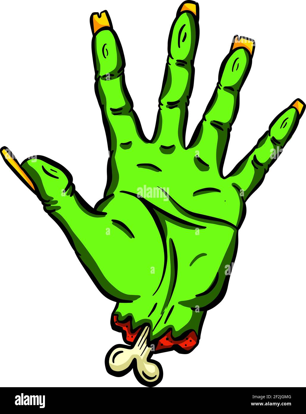 Grabbing hand gesture Stock Vector Images - Alamy