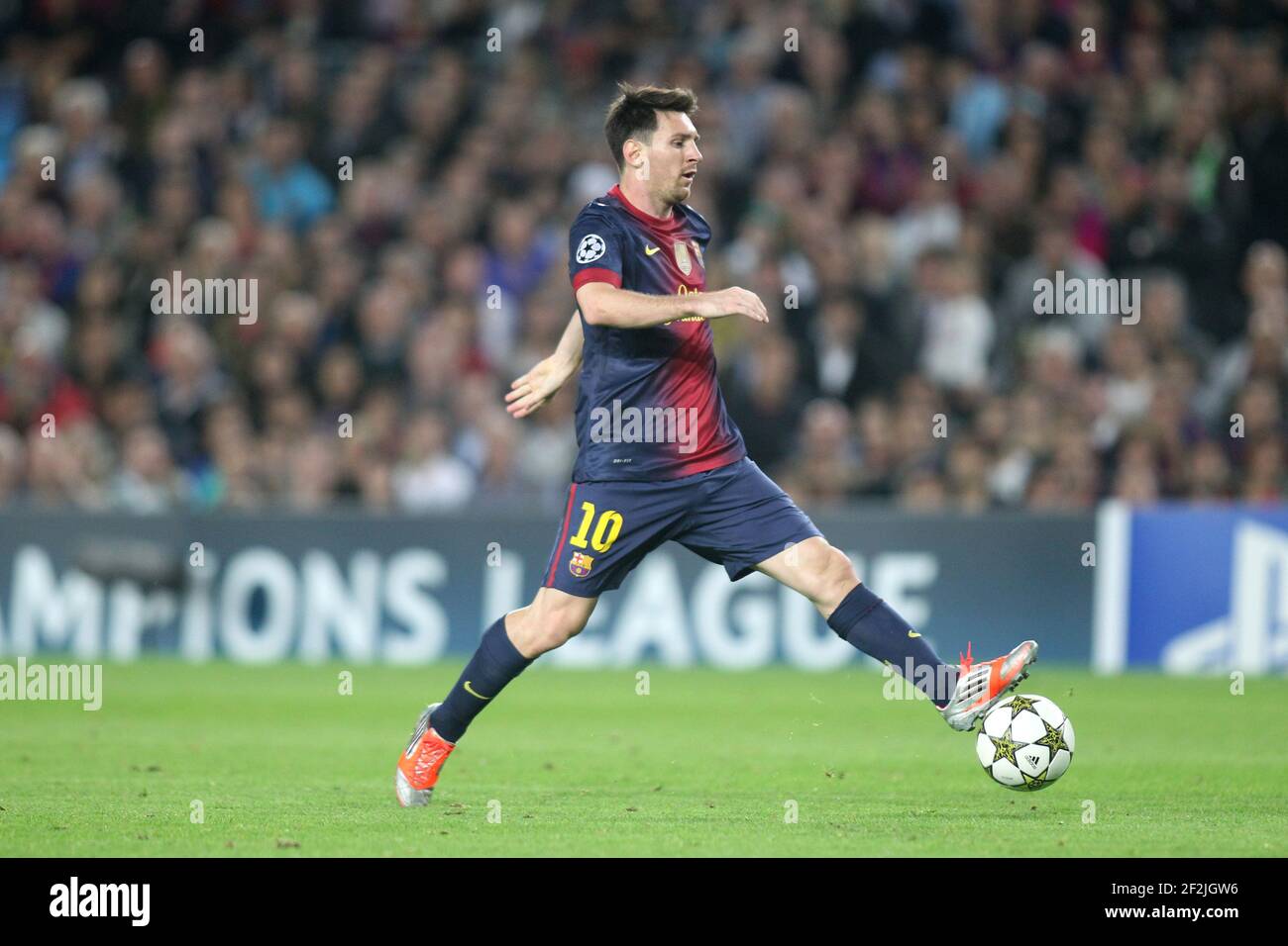 FOOTBALL - UEFA CHAMPIONS LEAGUE 2012/2013 - GROUP G - FC BARCELONA v ...