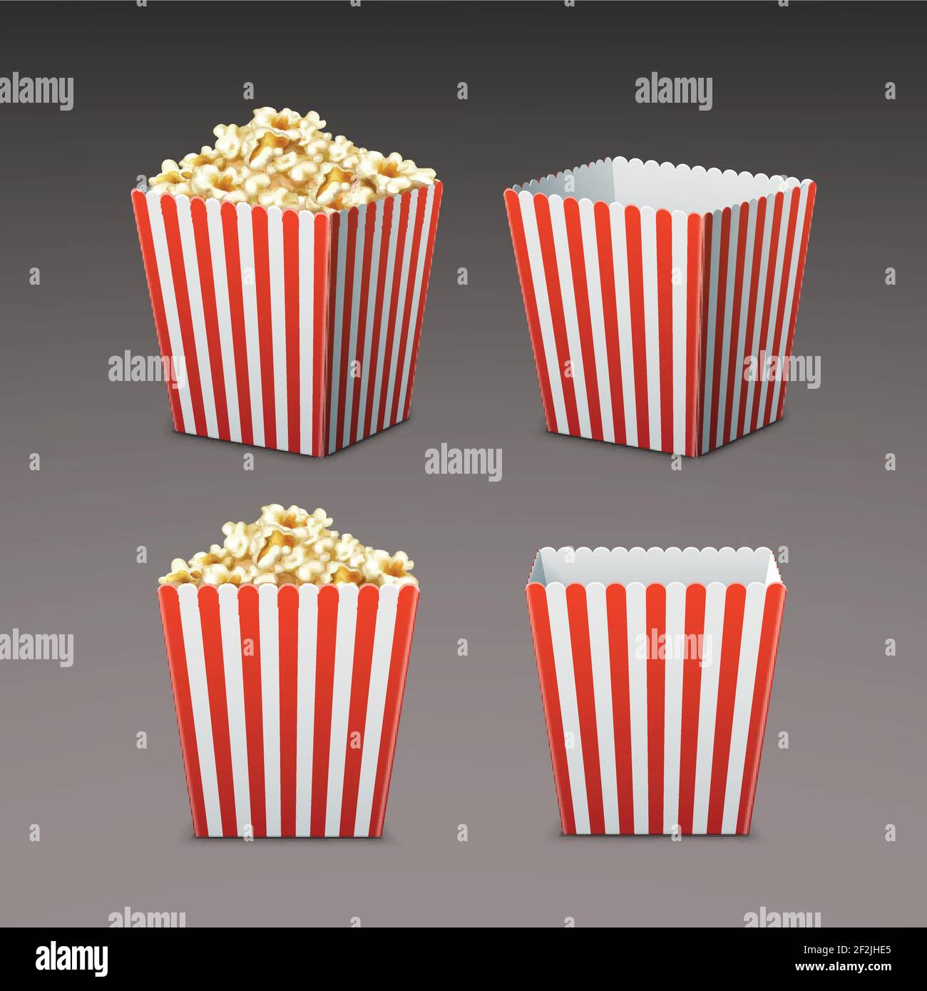 Empty bag popcorn hi-res stock photography and images - Alamy