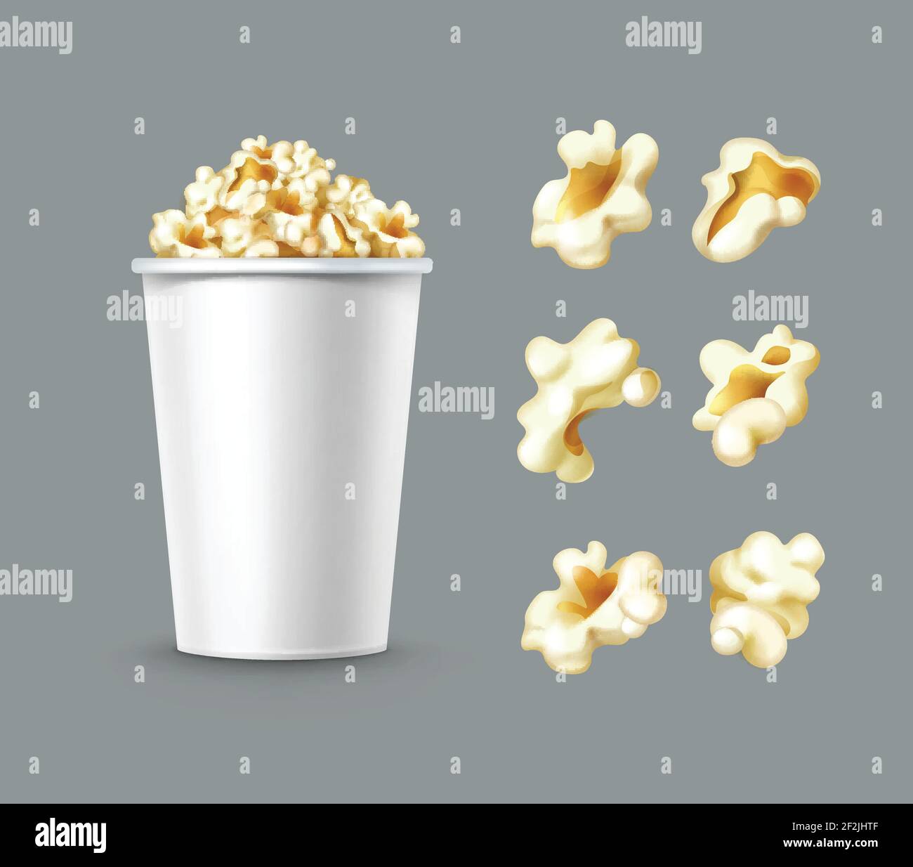 Popcorn Kernel Vector