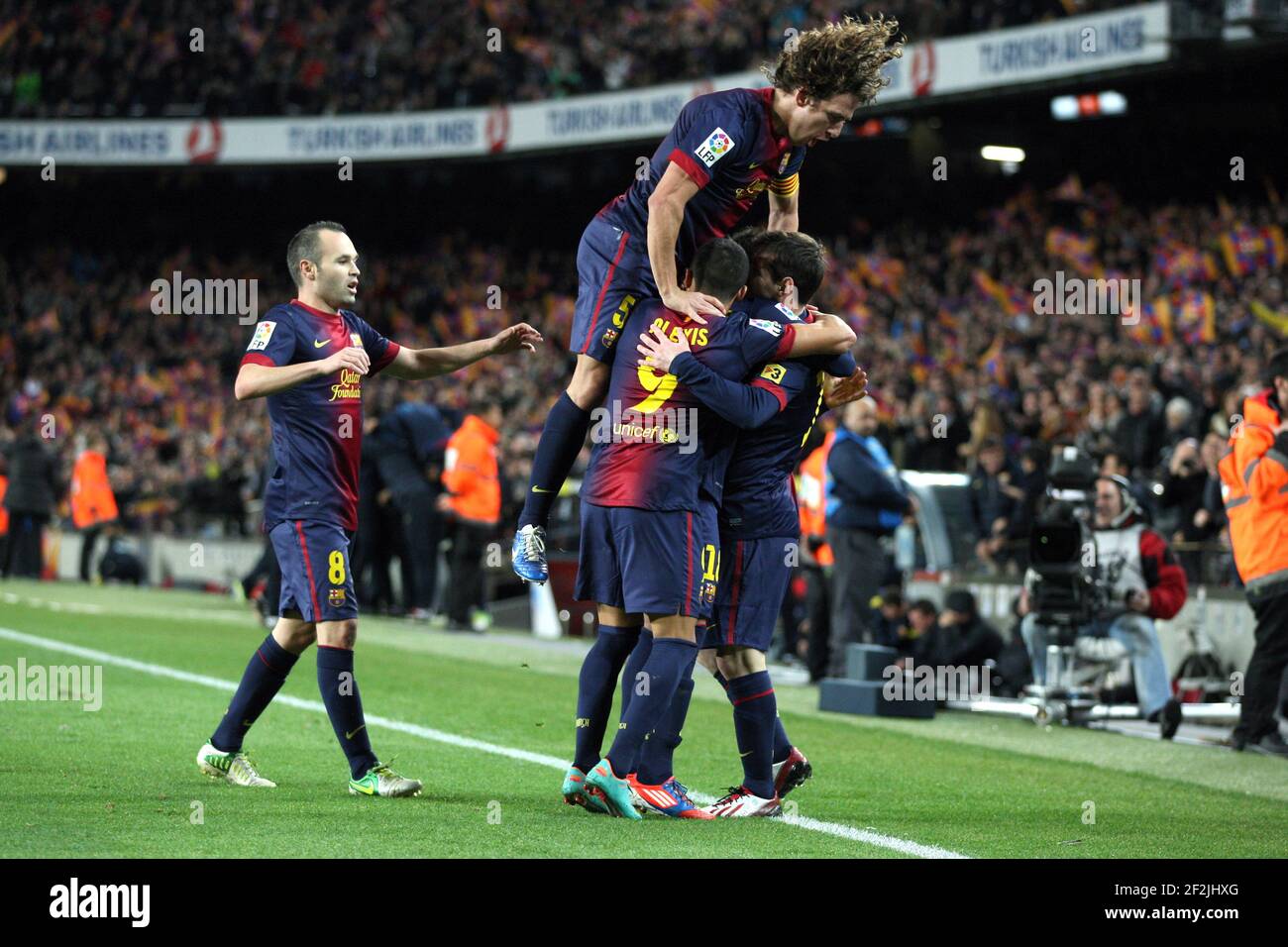 Football Spanish Championship 2012 2013 Fc Barcelona V Atletico