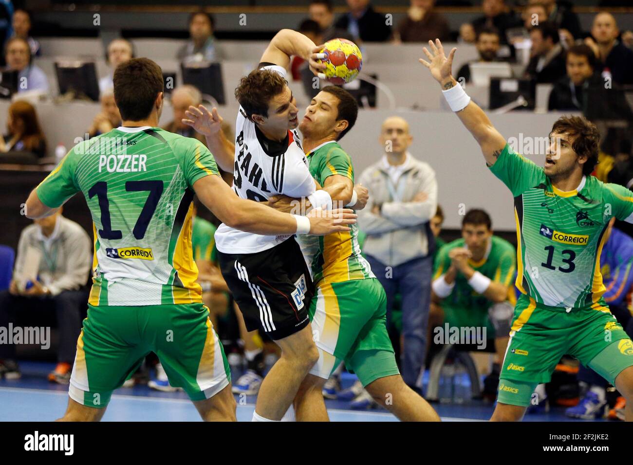 HANDBALL - 23rd IHF MEN'S WORLD CHAMPIONSHIP 2013 - GROUP A - GERMANY V ...