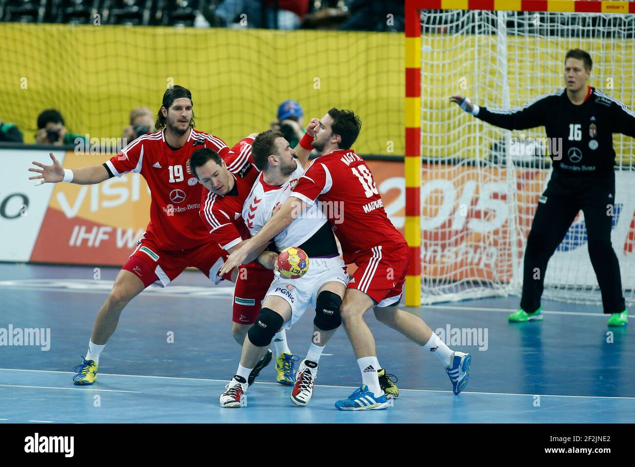HANDBALL - 23rd IHF MEN'S WORLD CHAMPIONSHIP 2013 - 1/8 FINAL - HUNGARY ...