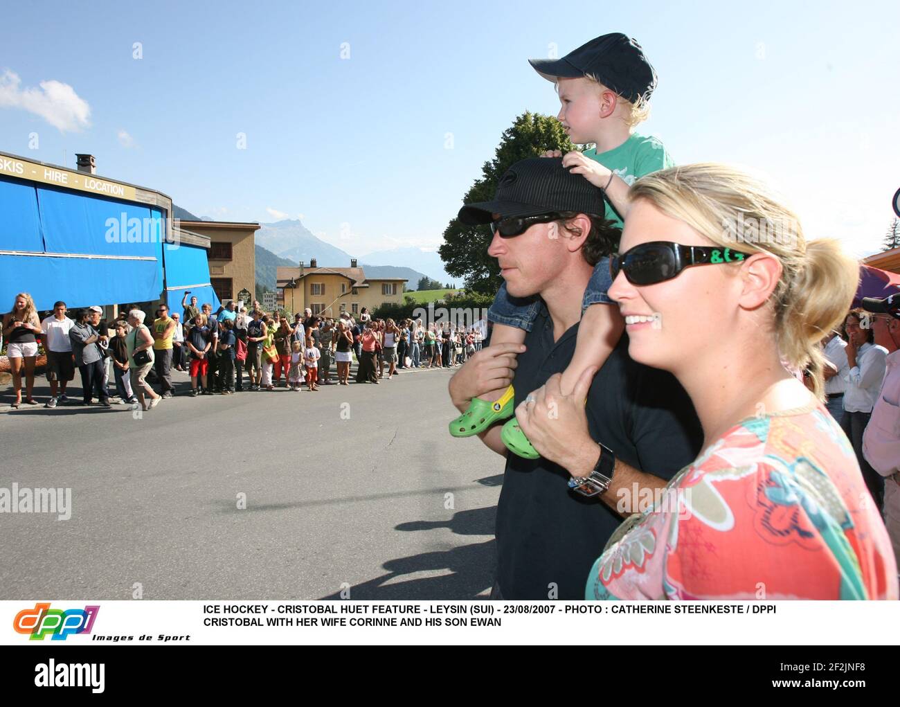 ICE HOCKEY - CRISTOBAL HUET FEATURE - LEYSIN (SUI) - 23/08/2007 - PHOTO ...