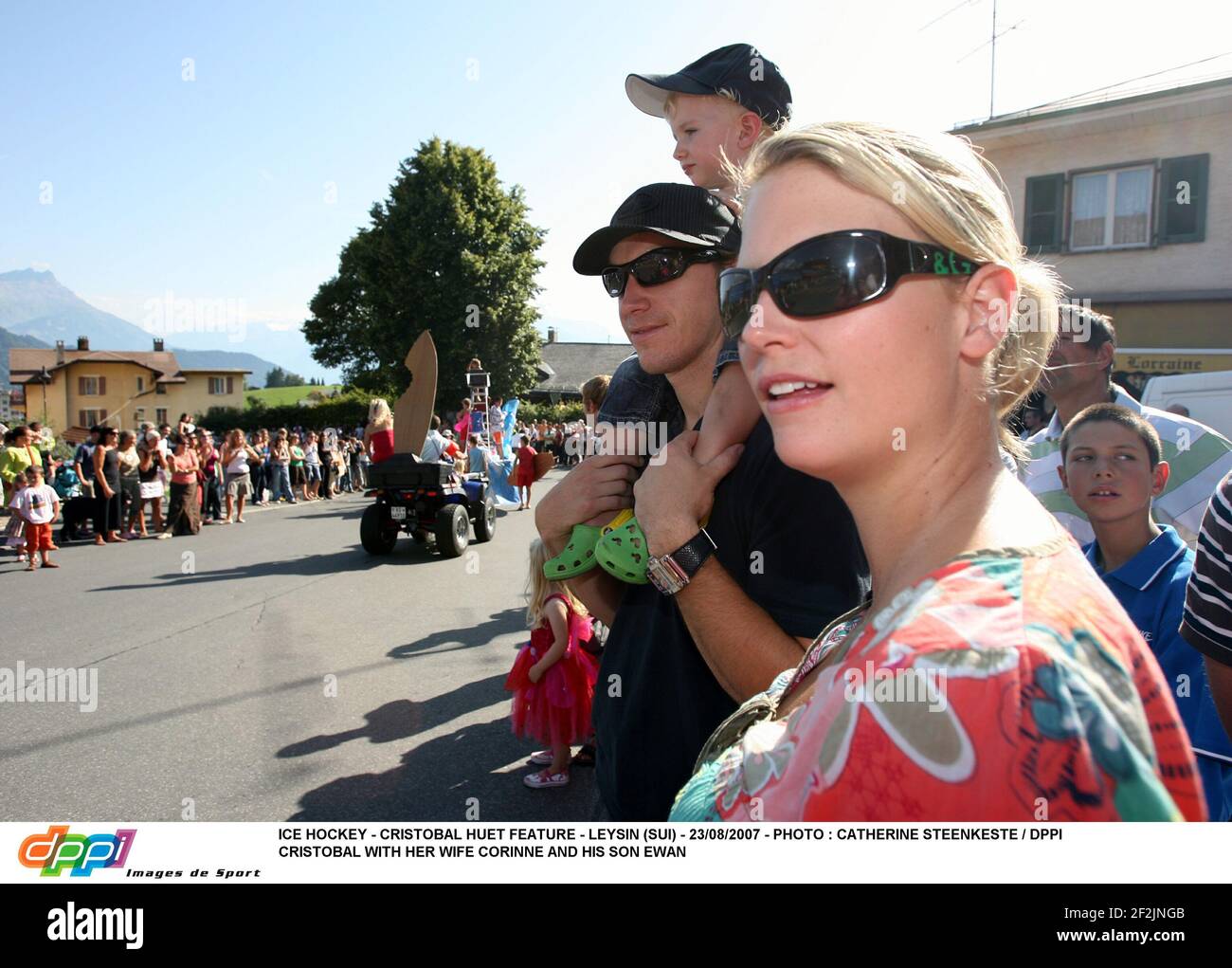 ICE HOCKEY - CRISTOBAL HUET FEATURE - LEYSIN (SUI) - 23/08/2007 - PHOTO ...