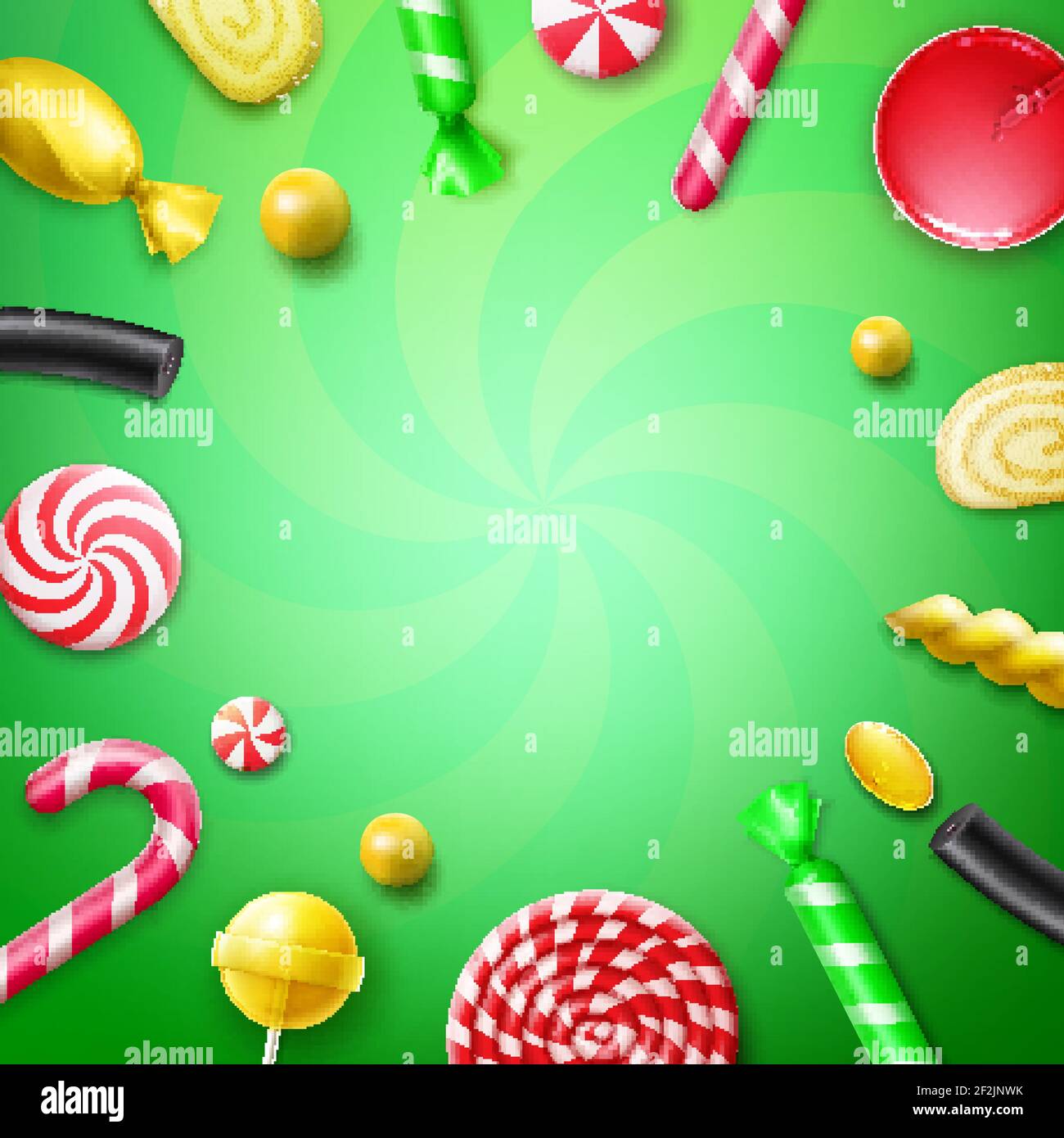 Candy wrappers illustration hi-res stock photography and images - Alamy