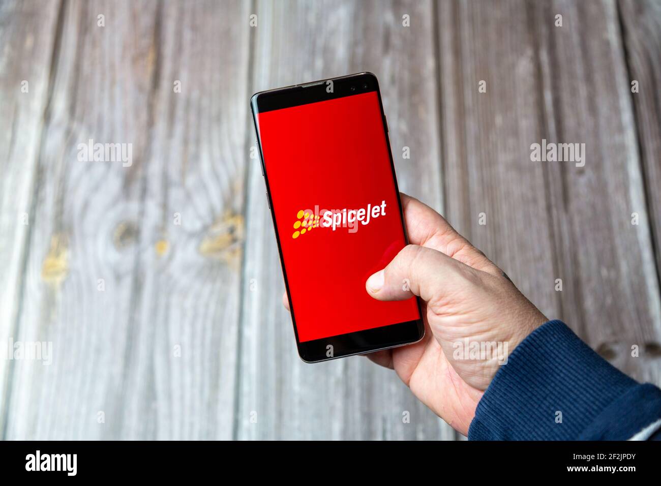 Spicejet plane hi-res stock photography and images - Alamy