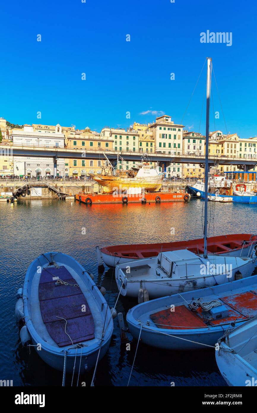 Porto Antico (Old Port), Genoa, Liguria, Italy Stock Photo - Alamy