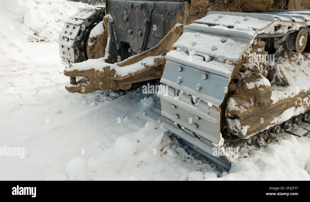Bulldozer caterpillars hi-res stock photography and images - Alamy