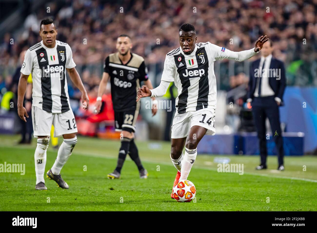 Blaise Matuidi of Juventus during the UEFA Champions League, quarter ...