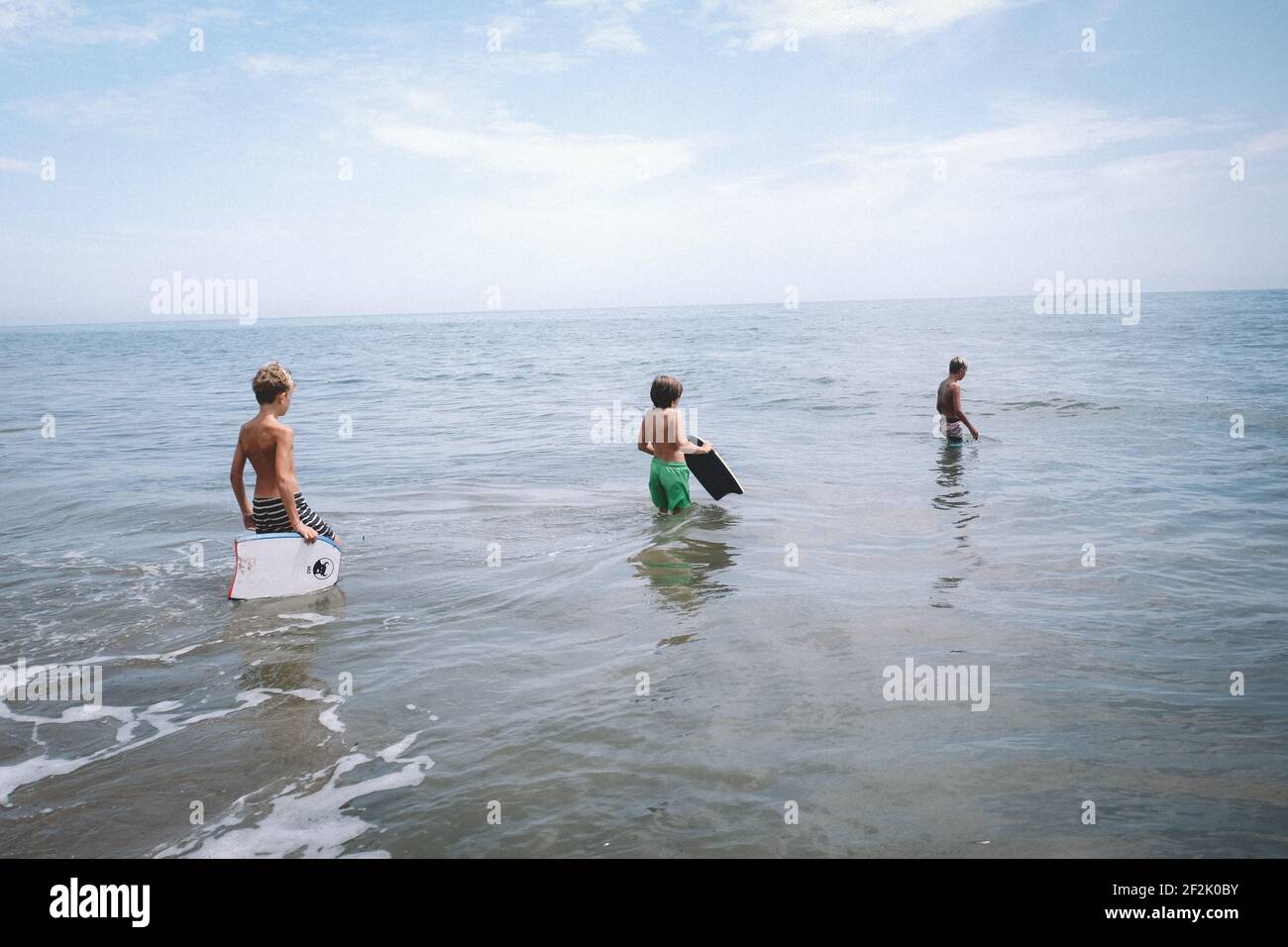 Child With Boogie Board High Resolution Stock Photography and Images ...
