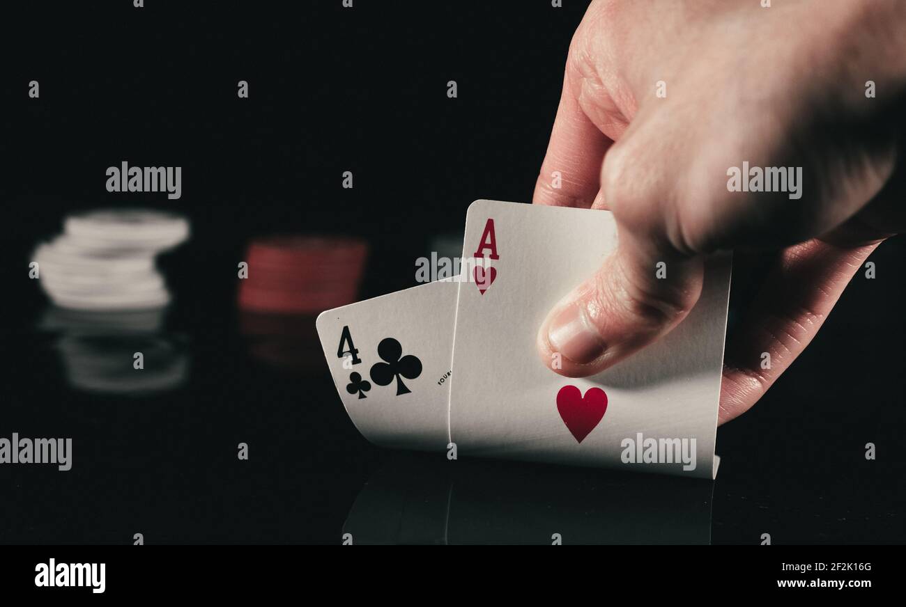 Two bet cards hi-res stock photography and images - Alamy