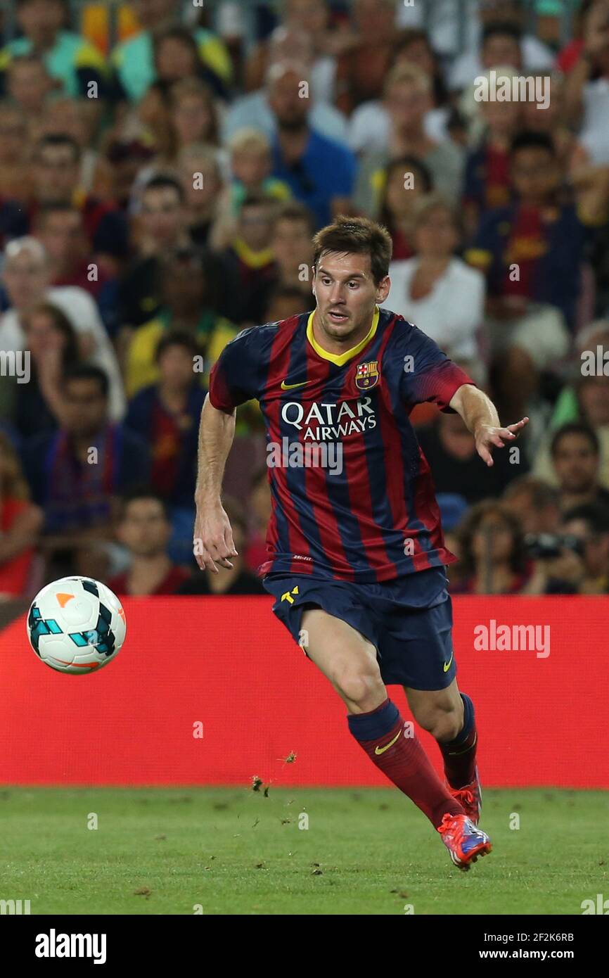 Lionel messi barcelona august 2013 hi-res stock photography and images ...