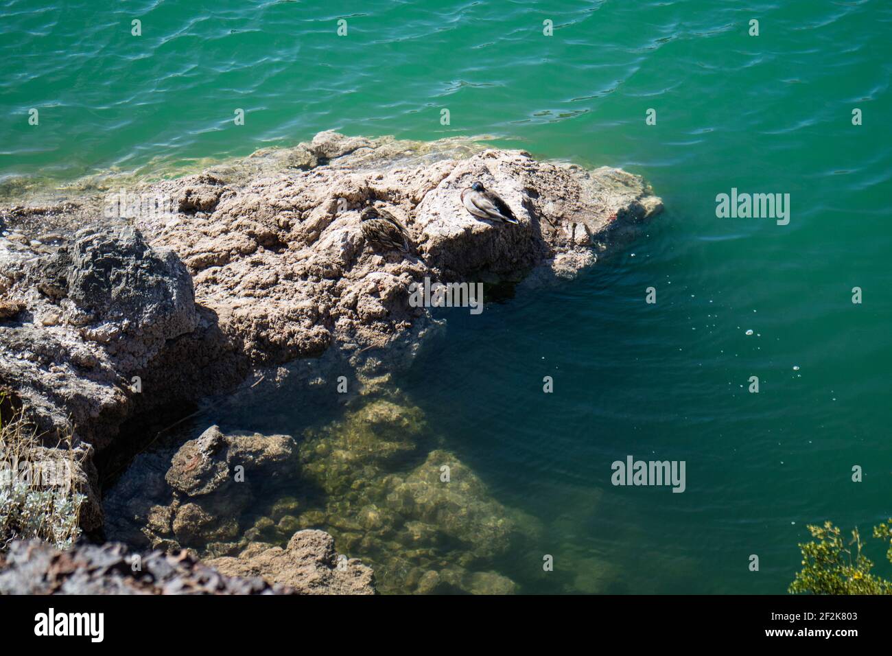 A majestic view of Balanced Rock Cove Stock Photo - Alamy