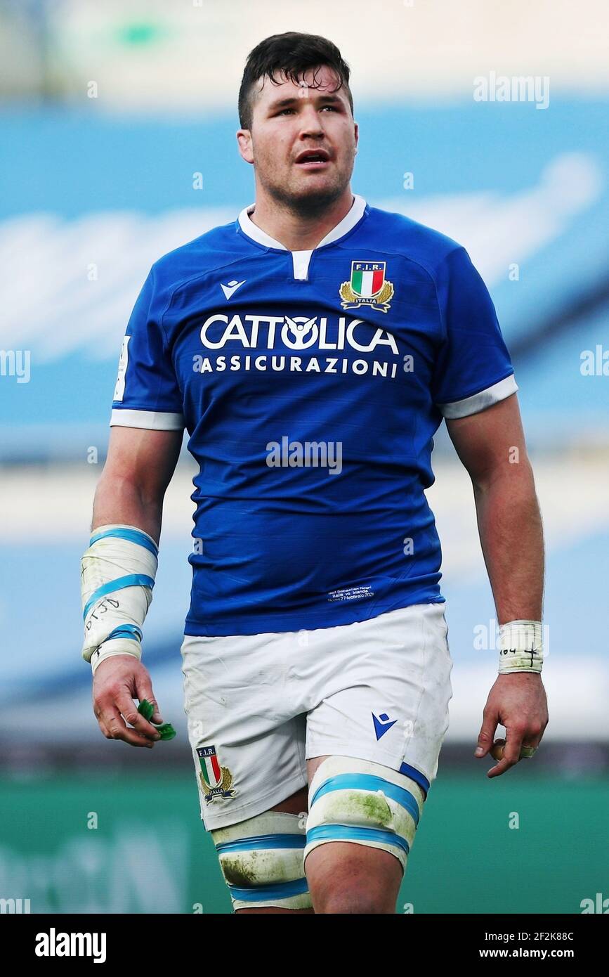 Sebastian Negri Rugby Italy High Resolution Stock Photography and ...