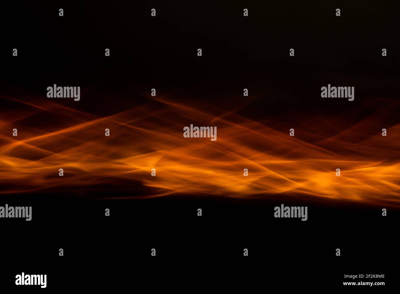 Abstract view of fire and flames in lines Stock Photo - Alamy
