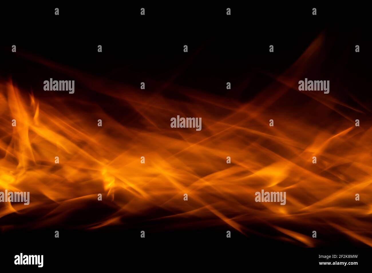 Abstract view of fire and flames in lines Stock Photo - Alamy