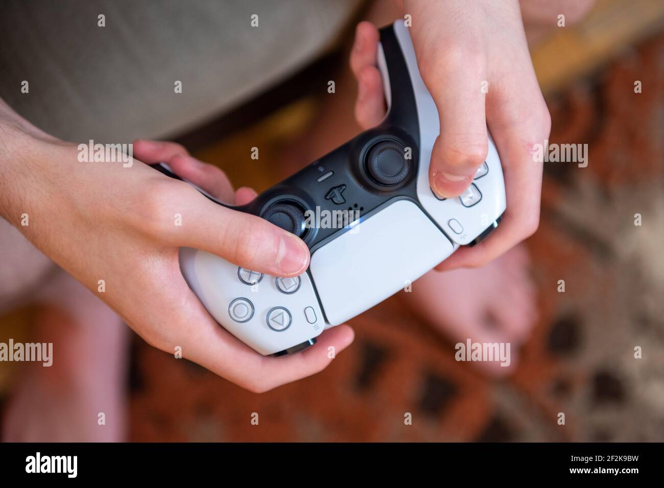 Playstation 5 console hi-res stock photography and images - Alamy