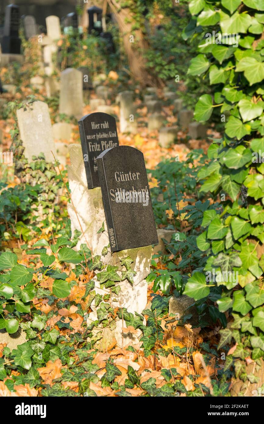 Berlin, Jewish cemetery Berlin Weissensee, largest preserved Jewish ...