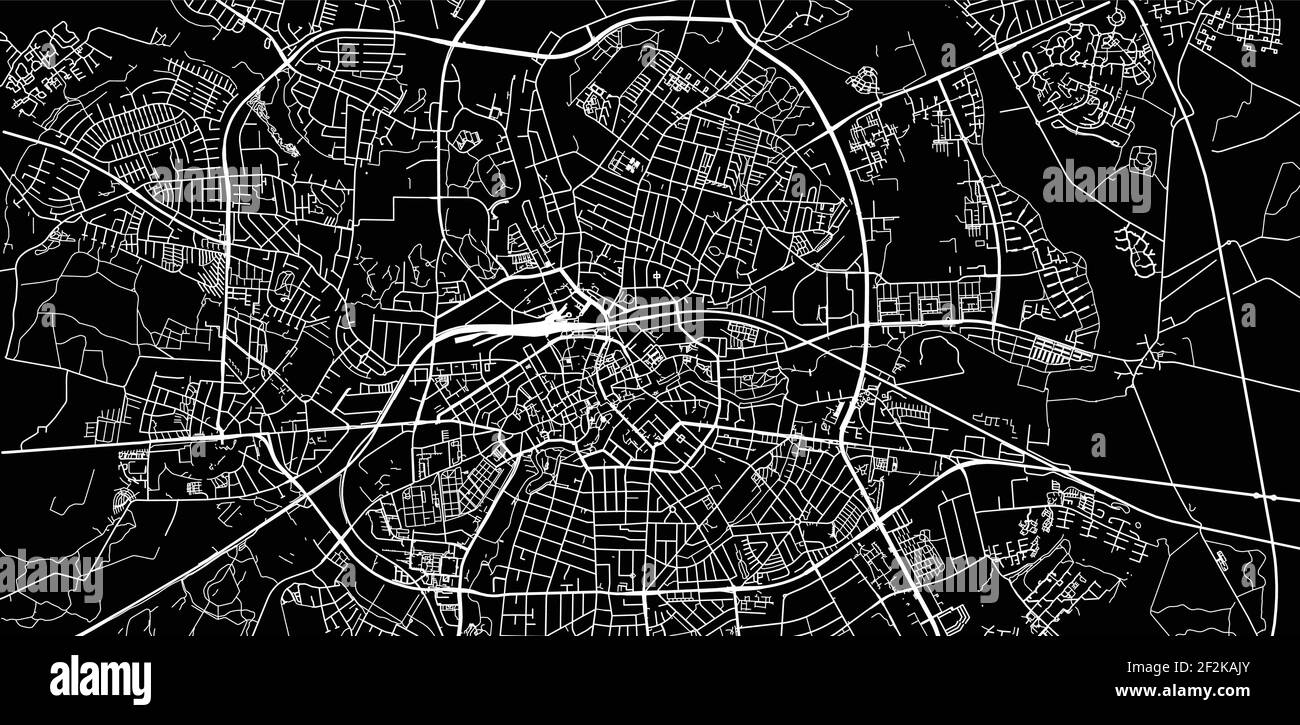 Odense city map hi-res stock photography and images - Alamy