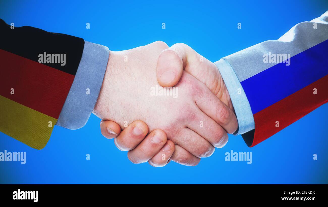 Cold war handshake hi-res stock photography and images - Alamy