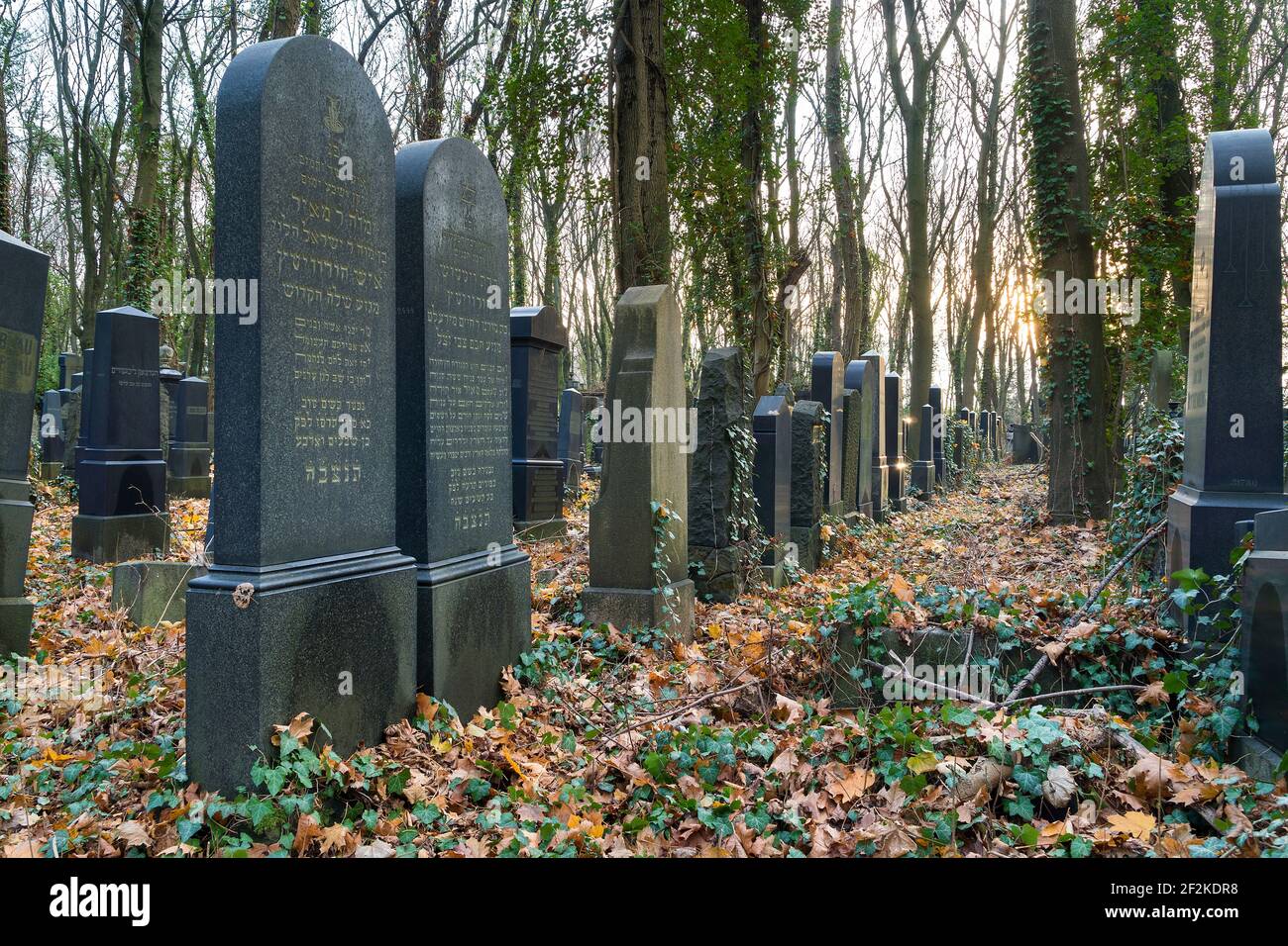 Berlin, Jewish cemetery Berlin Weissensee, largest preserved Jewish ...