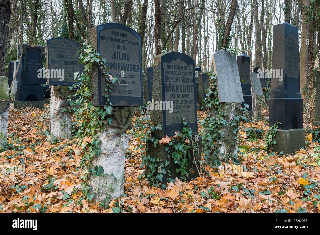 Berlin, Jewish cemetery Berlin Weissensee, largest preserved Jewish ...