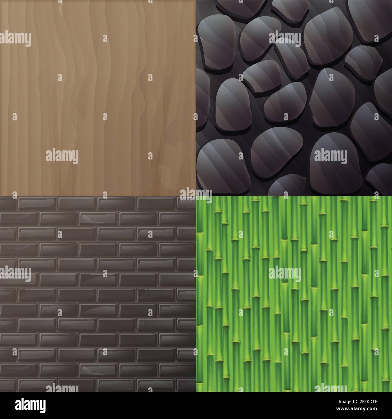 Vector set of textures for interior in eco minimalist style: wood, gray ...