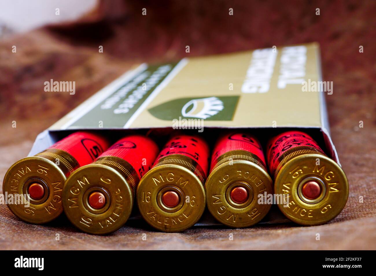 Hunting rifle cartridges, Illustration, France Stock Photo - Alamy