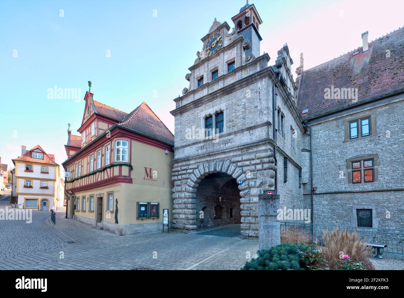 Museum in the Malerwinkelhaus, Maintor, town hall, Breitbach, historic ...
