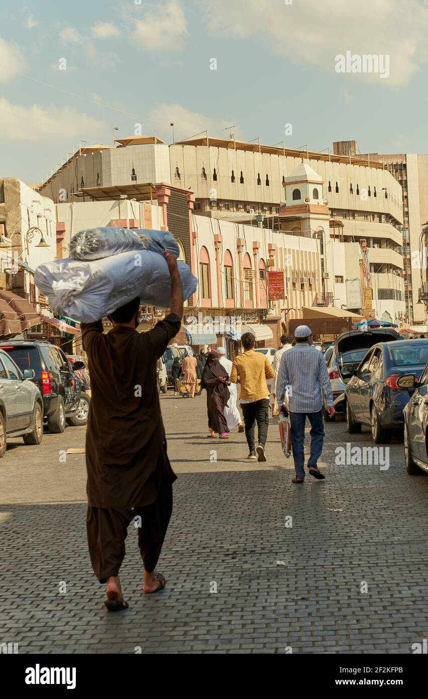 Person working in Saudi Arabia Stock Photo - Alamy