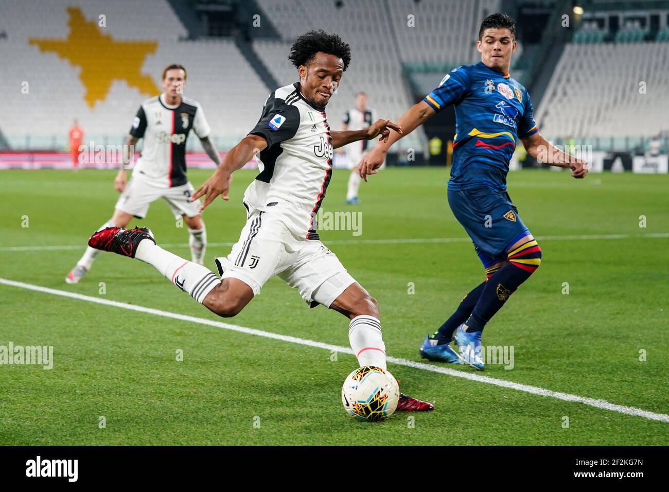 Juan Cuadrado of Juventus FC during the Italian championship Serie A ...