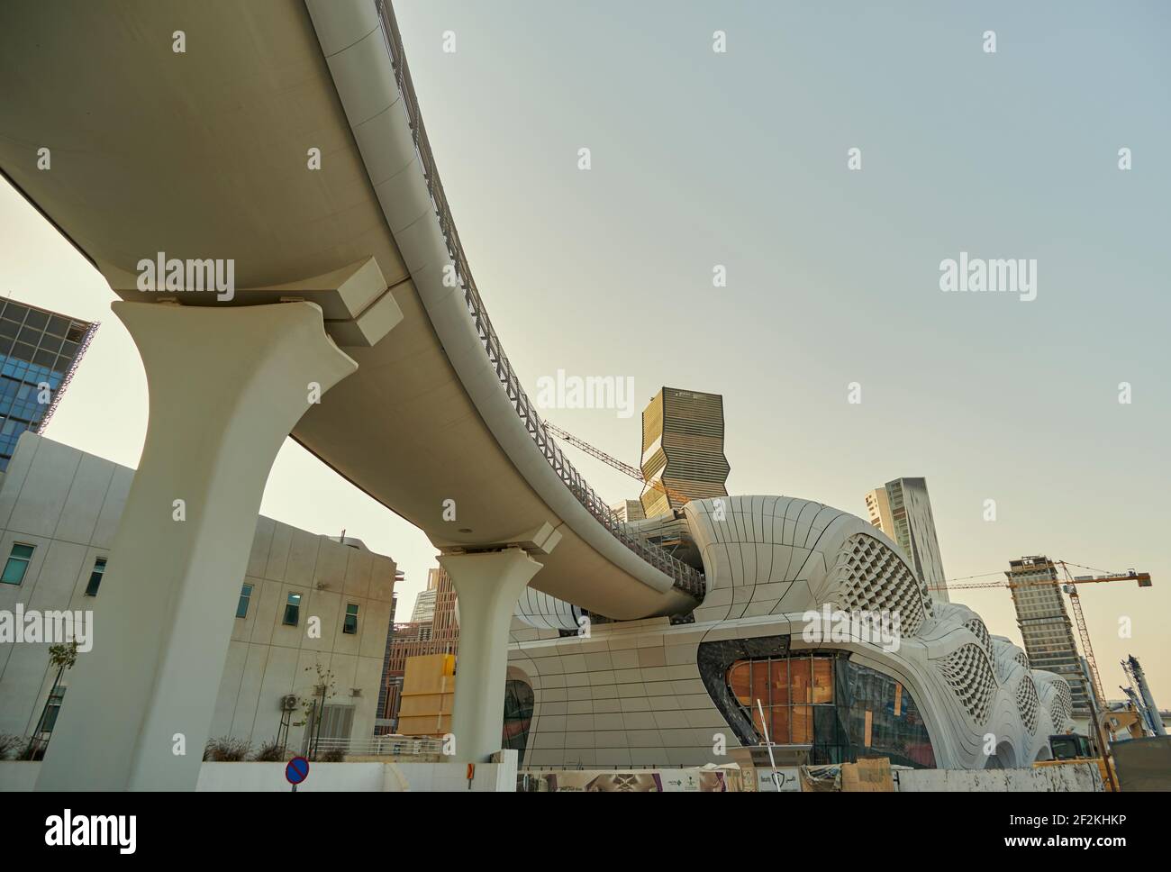 works of the construction of the metro subway in Riyadh Stock Photo - Alamy