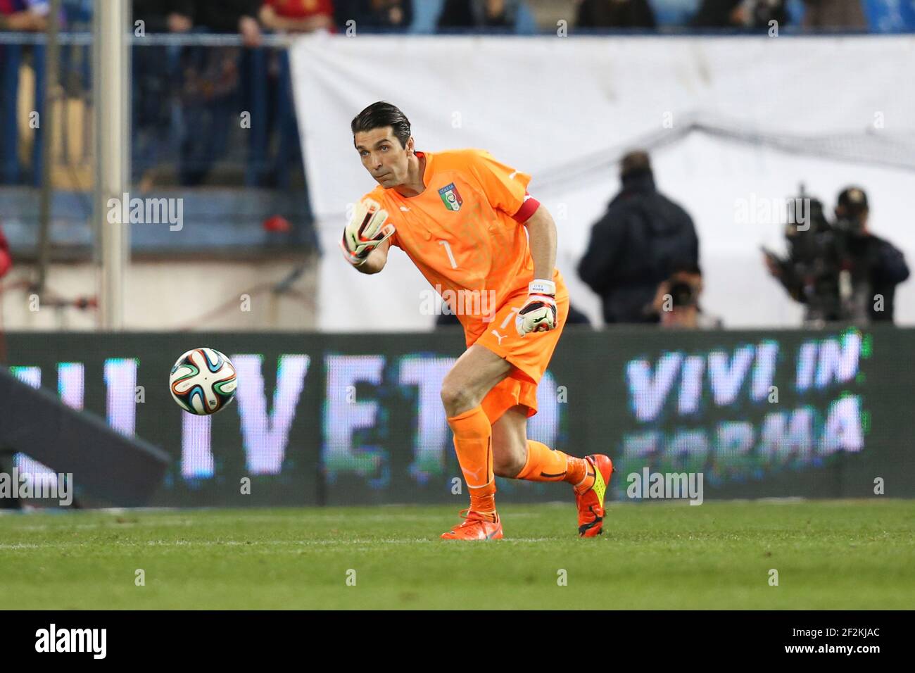 Football - International Friendly Games 2014 - Spain v Italy on March 5 ...