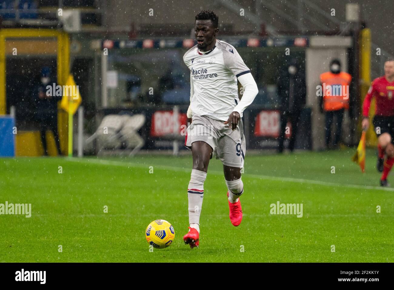Musa Barrow of Bologna FC during the Italian championship Serie A ...