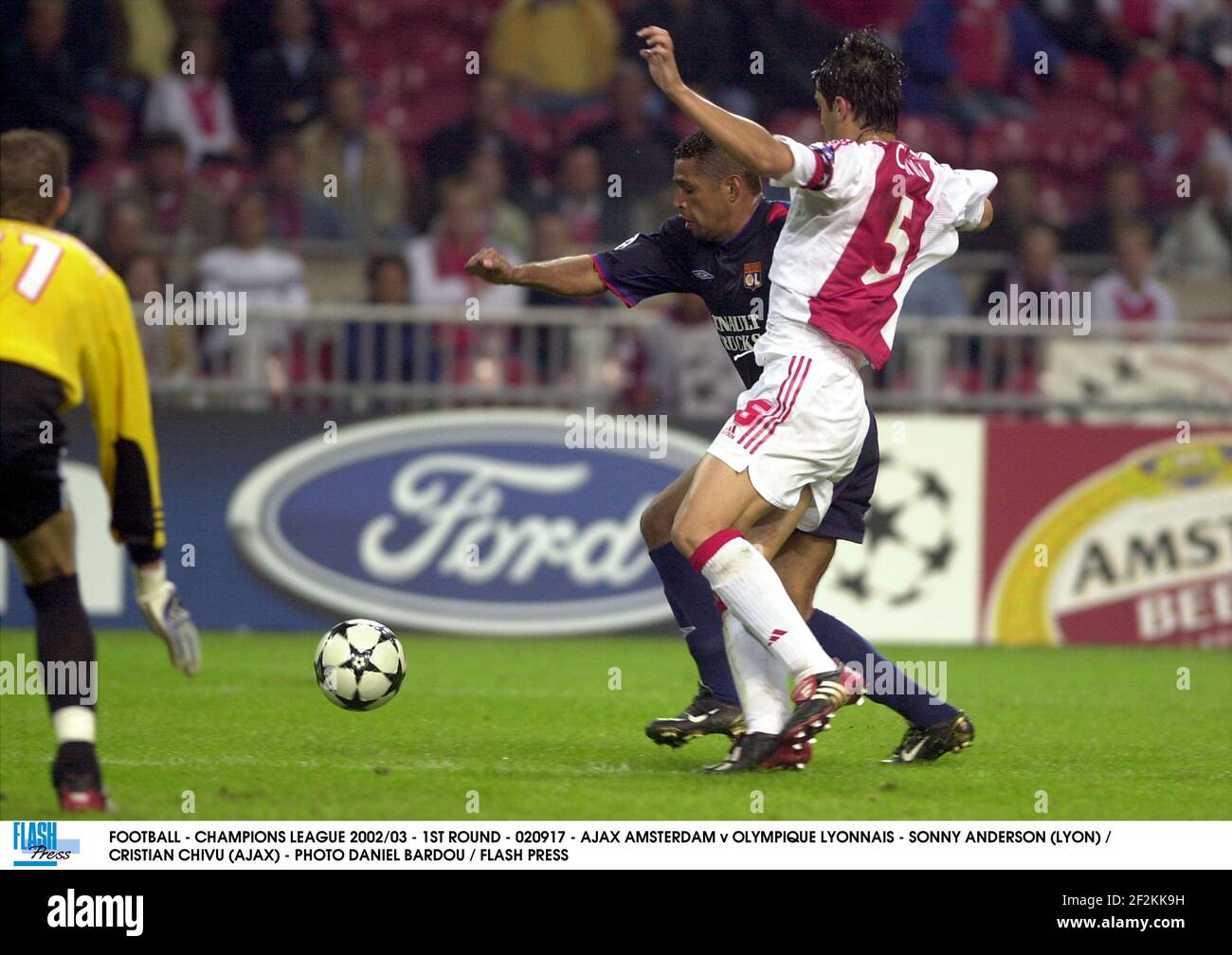 FOOTBALL - CHAMPIONS LEAGUE 2002/03 - 1ST ROUND - 020917 - AJAX ...